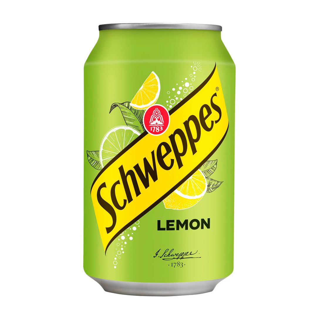 Купить Напиток газированный Schweppes "Lemon", 0,33 л, жестяная банка ...