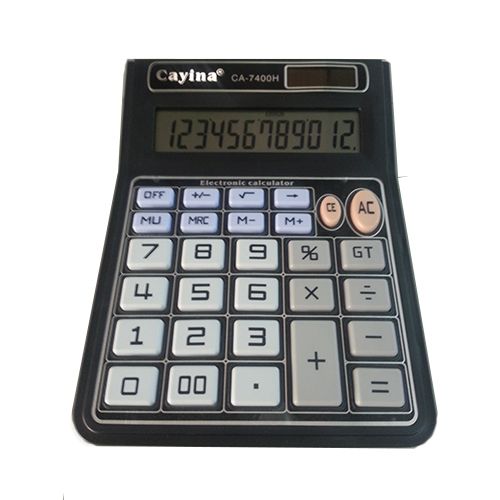 Купить Калькулятор Cayina CA7400H настольный, 12 разрядов: в Алмате ...